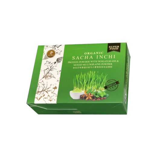ORGANIC SACHA INCHI PROTEIN POWDER WITH WHEATGRASS & MIXED MULTIGRAINS ...